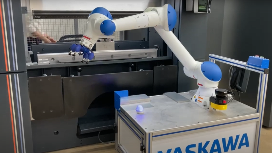 Automated Sheet Metal Forming on Press Brake | Yaskawa Automated Sheet Metal Forming on Press Brake | Yaskawa